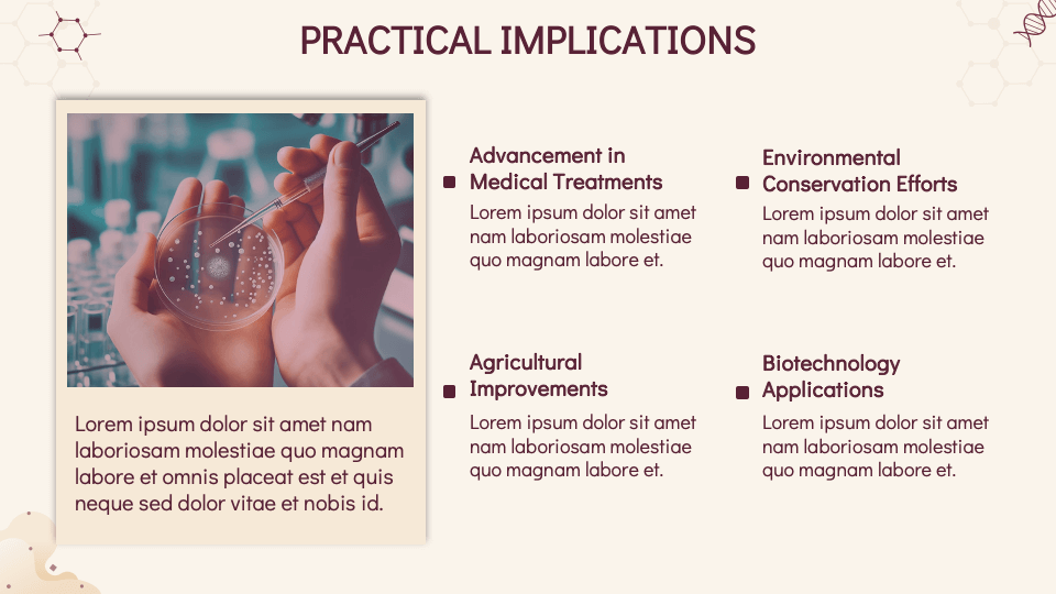 Free Biology Thesis Theme for Google Slides and PowerPoint
