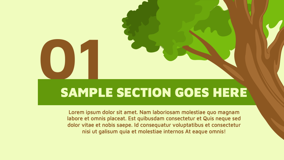 Free Garden Presentation Theme for Google Slides and PowerPoint