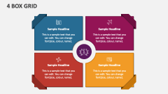4 Box Grid PowerPoint and Google Slides Template - PPT Slides