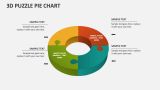 3D Puzzle Pie Chart Template for PowerPoint and Google Slides - PPT Slides