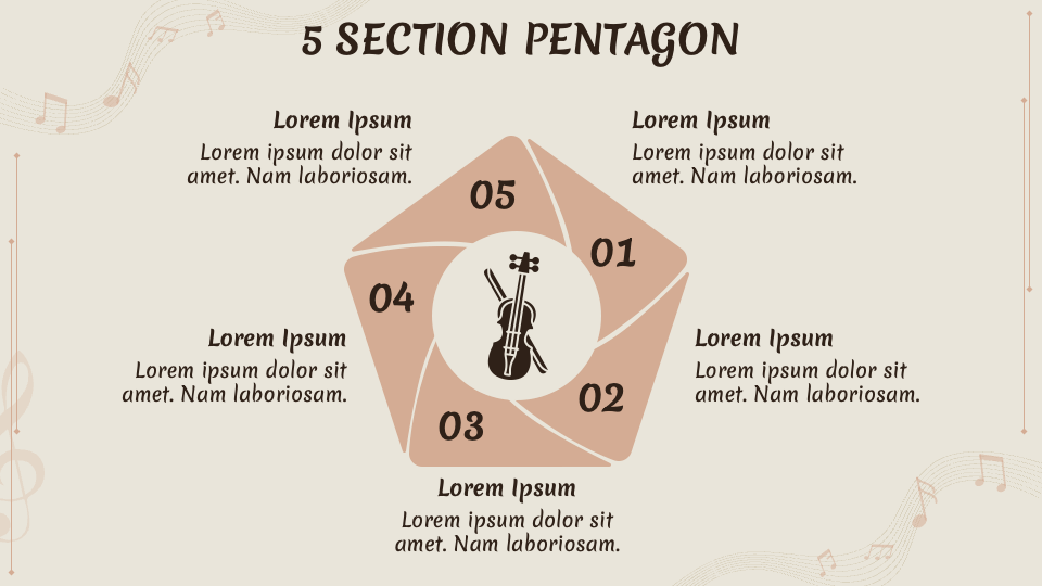 Free Violin Theme for Google Slides and PowerPoint