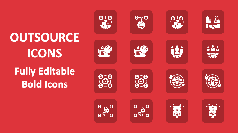 Outsource Icons for Google Slides and PowerPoint