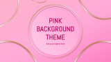 Pink Color Presentation Theme for PowerPoint and Google Slides - PPT Slides