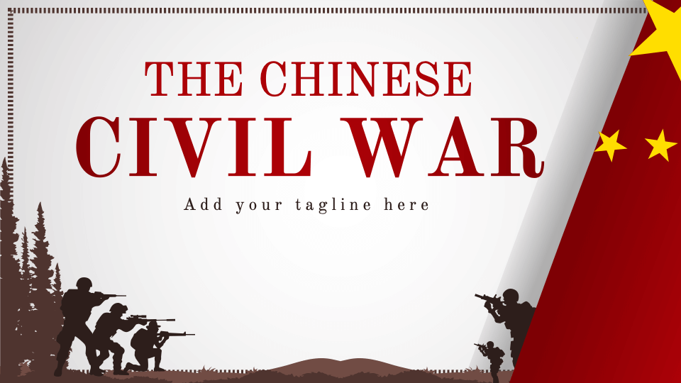 Free - The Chinese Civil War Template for Google Slides and PowerPoint ...