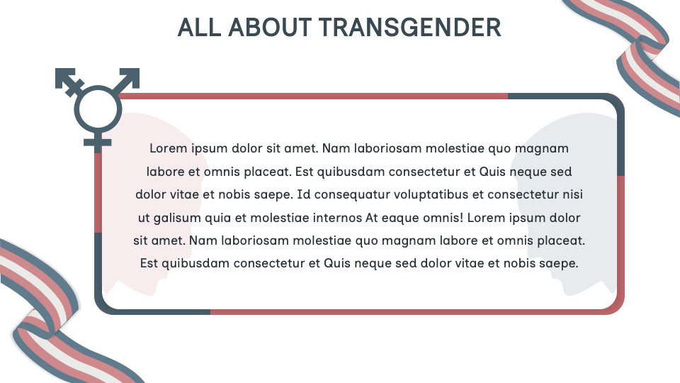 Free Transgender Presentation Theme for Google Slides and PowerPoint