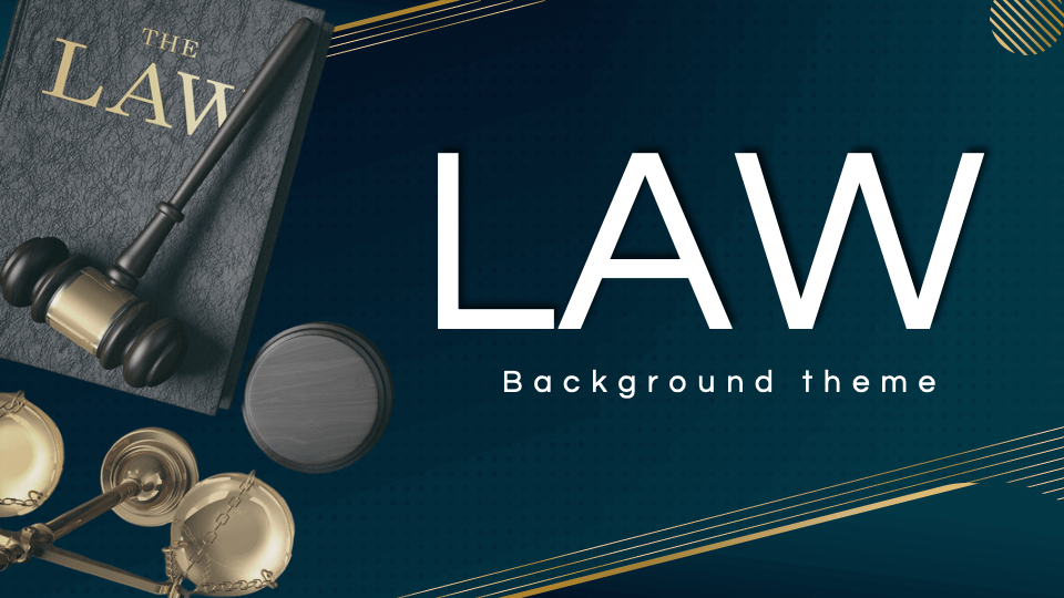Free - Law Background Theme for Google Slides and PowerPoint - PPT Slides