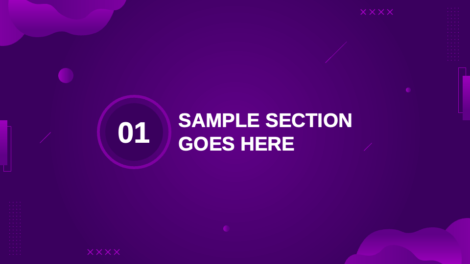 Purple Background Presentation Theme for PowerPoint and Google Slides ...