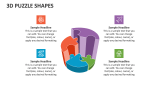 3D Puzzle Shapes PowerPoint and Google Slides Template - PPT Slides