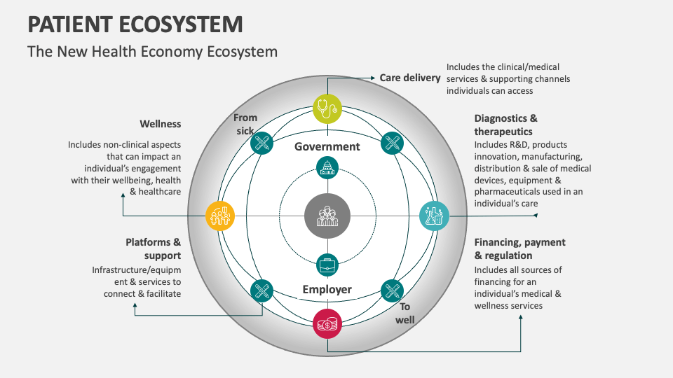 Patient Ecosystem PowerPoint and Google Slides Template - PPT Slides