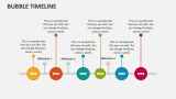 Bubble Timeline PowerPoint and Google Slides Template - PPT Slides