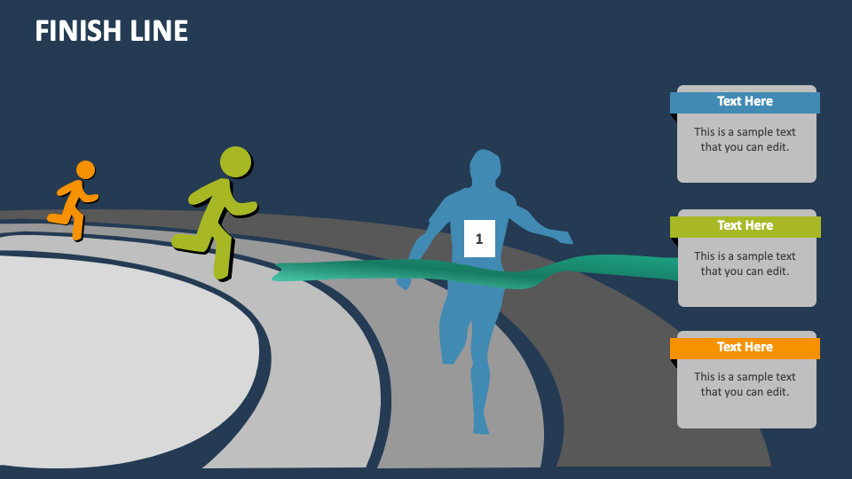 Finish Line Template for PowerPoint and Google Slides - PPT Slides