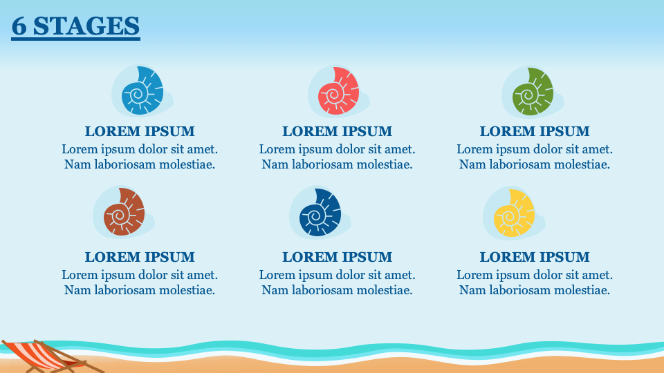 Beach Theme for PowerPoint and Google Slides - PPT Slides