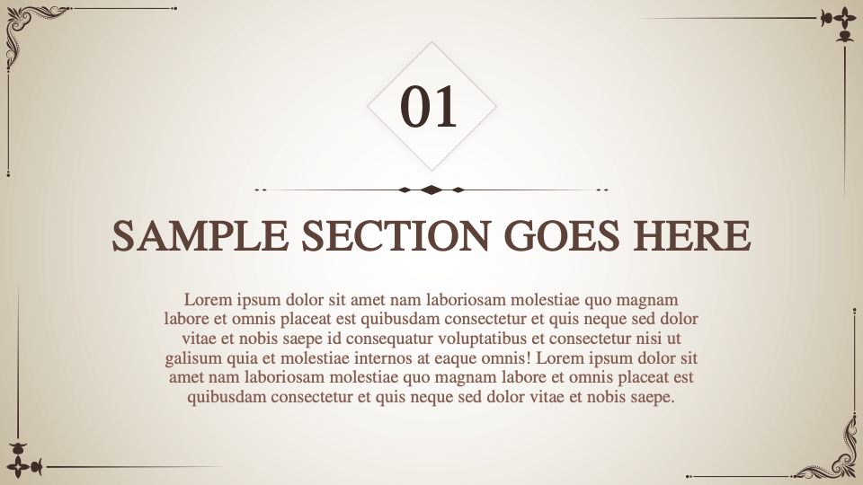 Free Classic Presentation Theme for Google Slides and PowerPoint