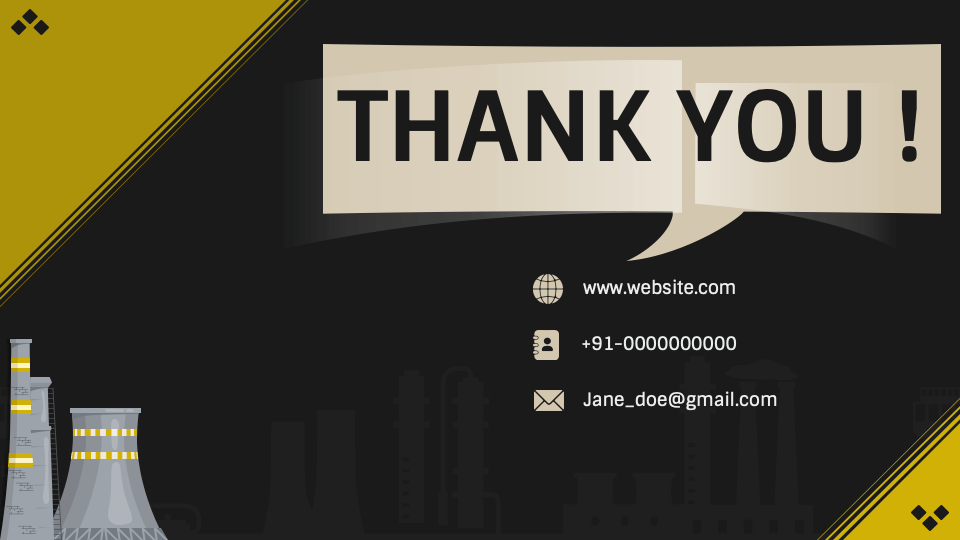 Free Industrial Presentation Theme for Google Slides and PowerPoint