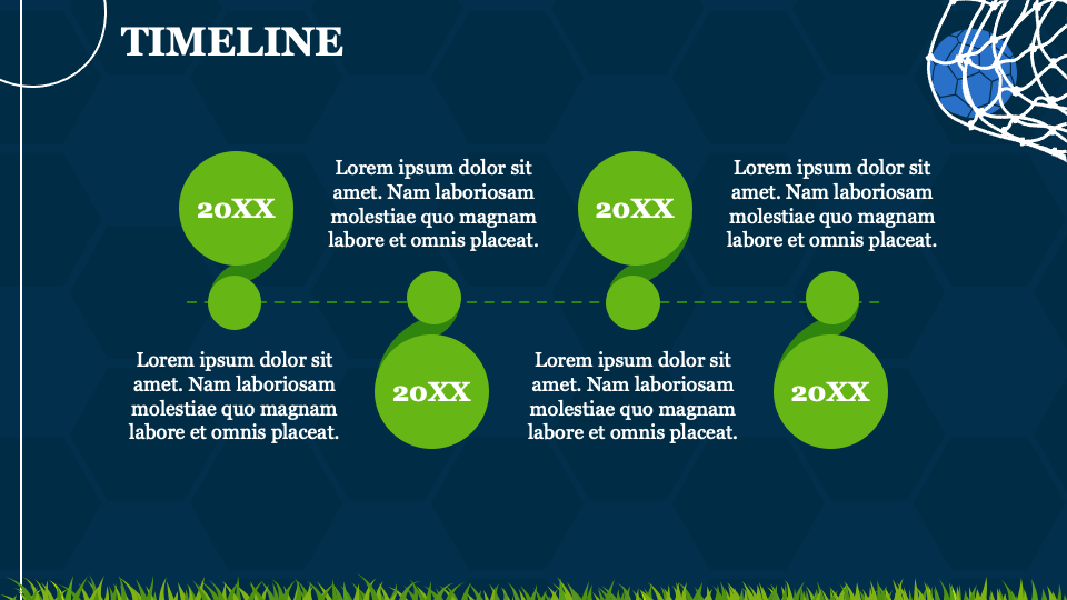 Free Soccer Field Presentation Theme for Google Slides and PowerPoint