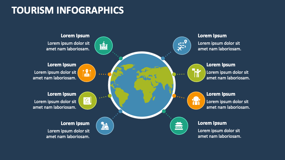 Tourism Infographics for Google Slides and PowerPoint - PPT Slides