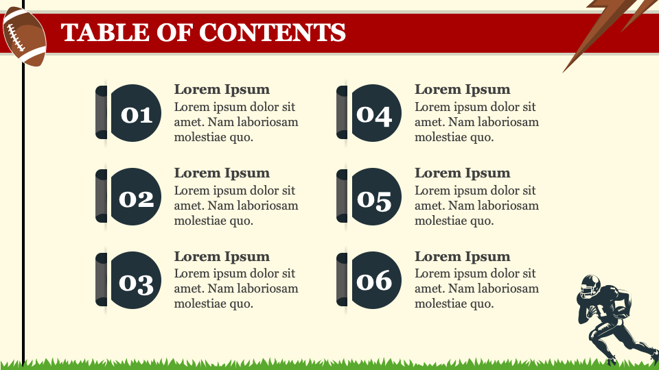 Free Rugby Presentation Theme for Google Slides and PowerPoint