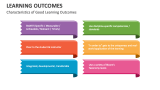 Learning Outcomes Template for PowerPoint and Google Slides - PPT Slides