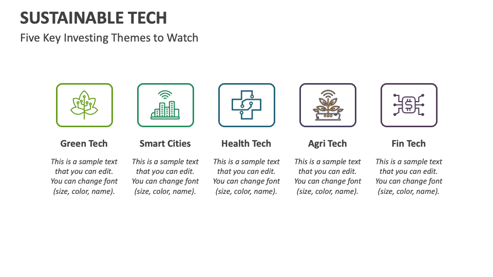 Sustainable Tech PowerPoint and Google Slides Template - PPT Slides