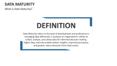 Data Maturity PowerPoint and Google Slides Template - PPT Slides