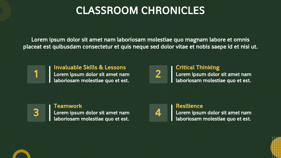 Free School Presentation Theme for Google Slides and PowerPoint