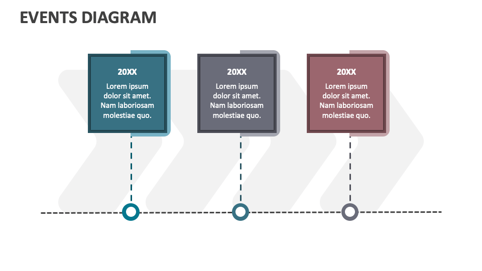 Events Diagram Template for PowerPoint and Google Slides - PPT Slides