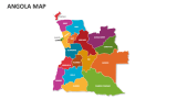 Angola Map for Google Slides and PowerPoint - PPT Slides