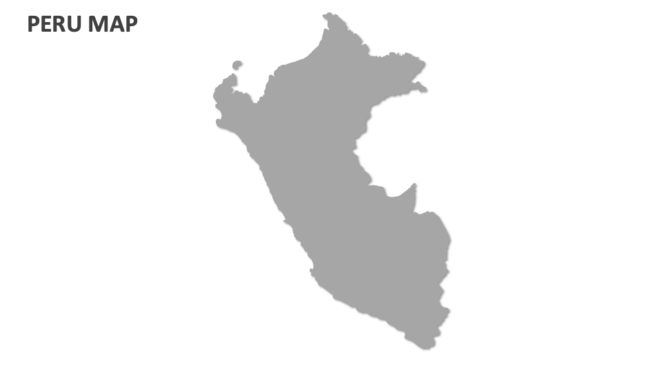 Peru Map for Google Slides and PowerPoint - PPT Slides