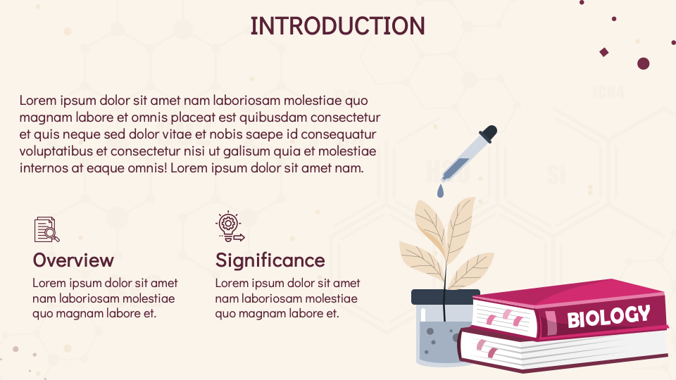 Free Biology Thesis Theme for Google Slides and PowerPoint