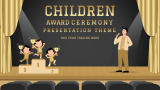 Free Children Award Ceremony Template for Google Slides and PowerPoint