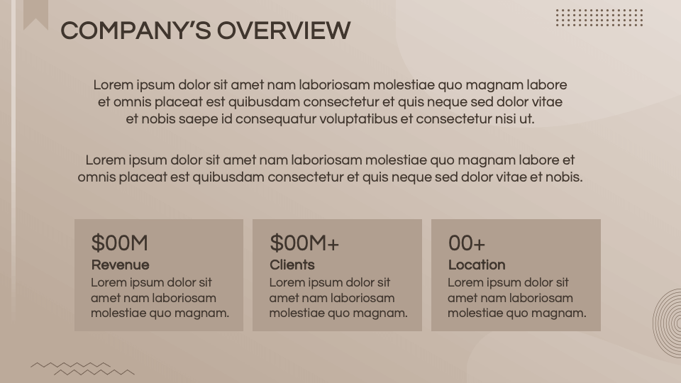 Simple Elegant Presentation Theme for Google Slides and PowerPoint