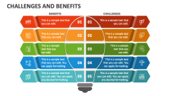 Challenges and Benefits PowerPoint and Google Slides Template - PPT Slides