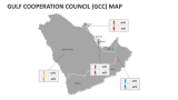 Gulf Cooperation Council (GCC) Map for Google Slides and PowerPoint ...