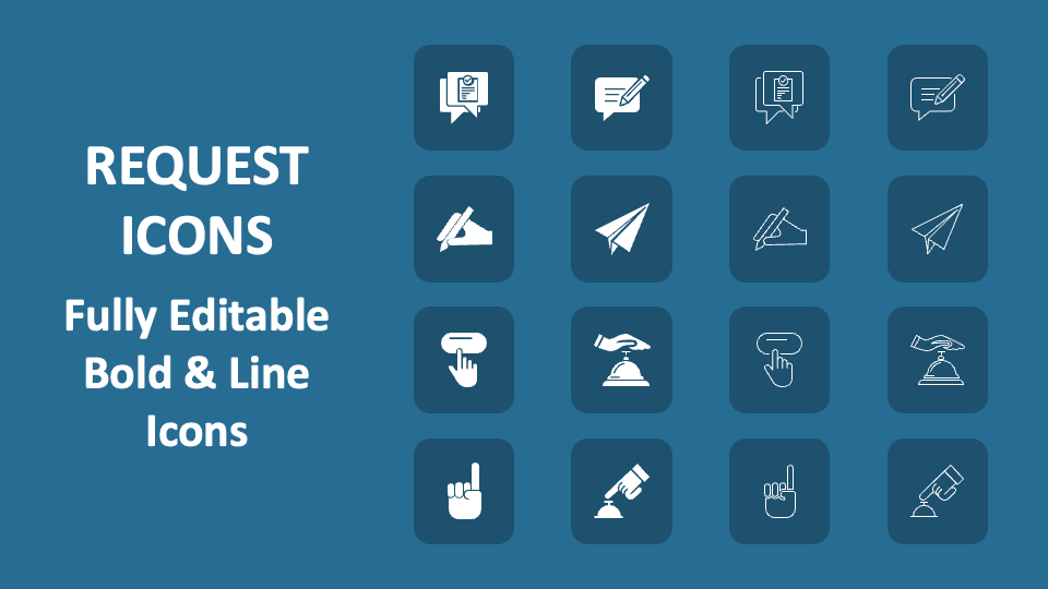 Request Icons for Google Slides and PowerPoint