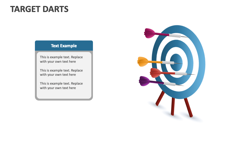 Target Darts Template for PowerPoint and Google Slides - PPT Slides