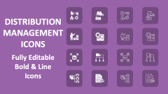 Distribution Management Icons for Google Slides and PowerPoint