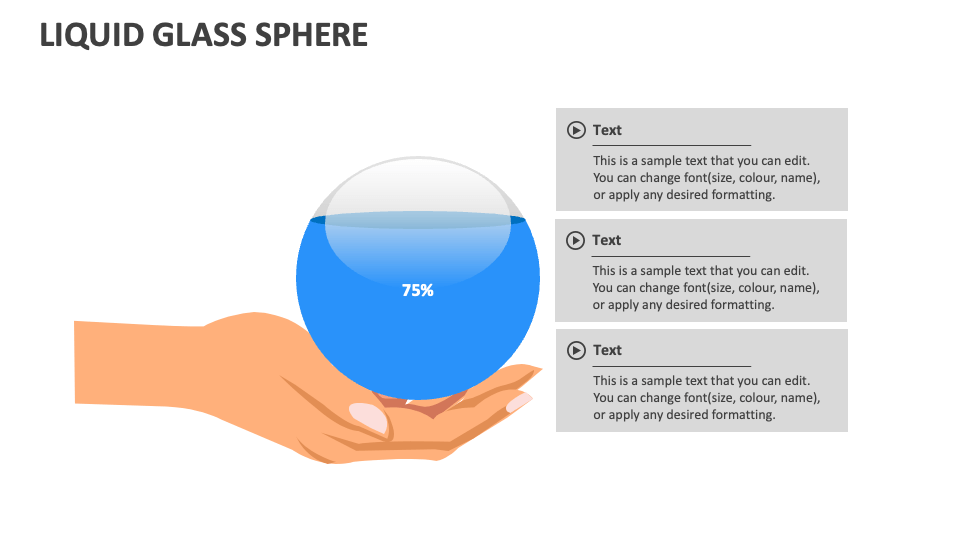 Liquid Glass Sphere Template for PowerPoint and Google Slides - PPT Slides