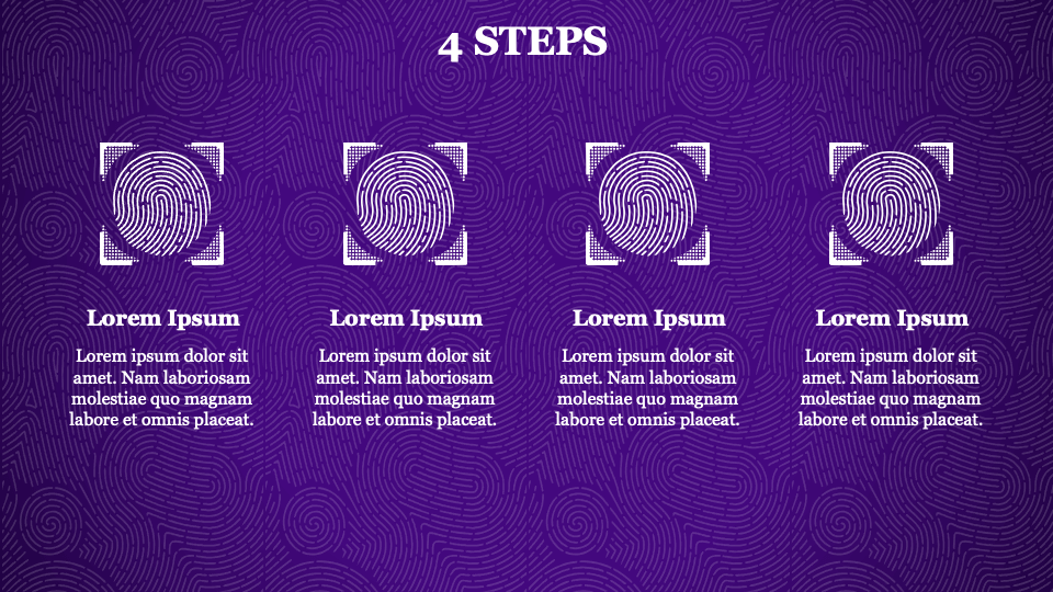 Fingerprint Theme for PowerPoint and Google Slides - PPT Slides