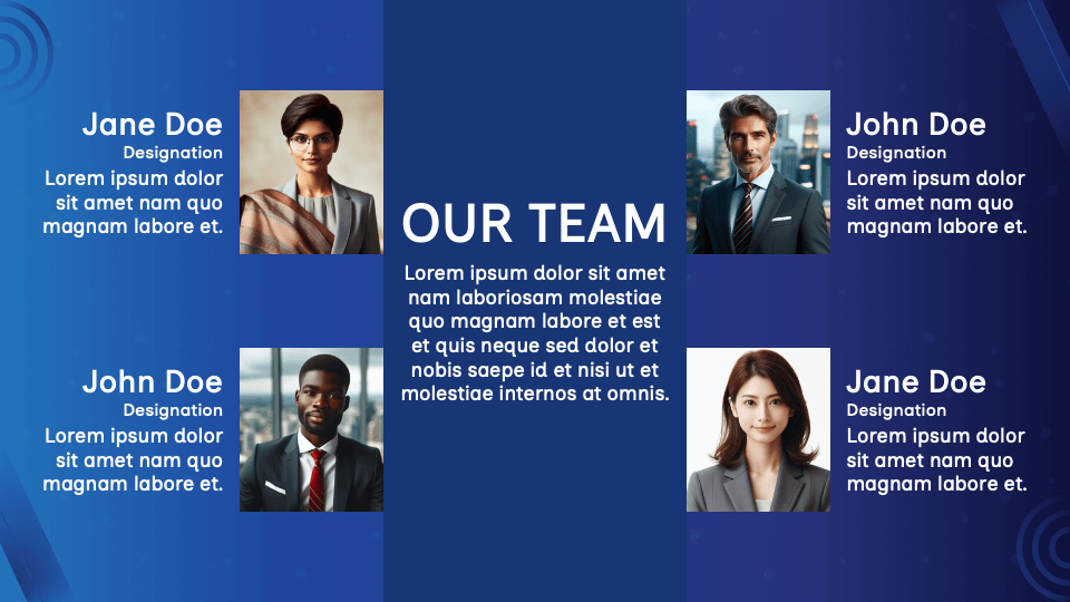 Networking Presentation Theme for Google Slides and PowerPoint