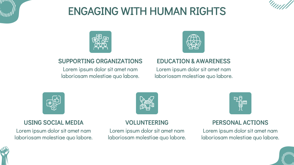 Human Rights Workshop Template for Google Slides and PowerPoint - PPT ...