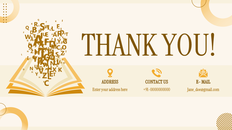 Free English Vocabulary Presentation Theme for Google Slides and ...