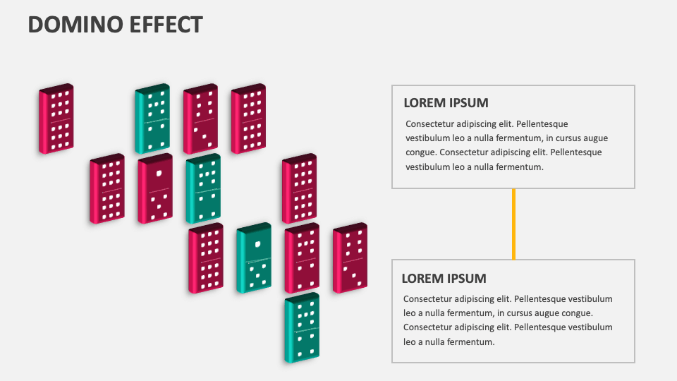 Domino Effect Template for PowerPoint and Google Slides - PPT Slides