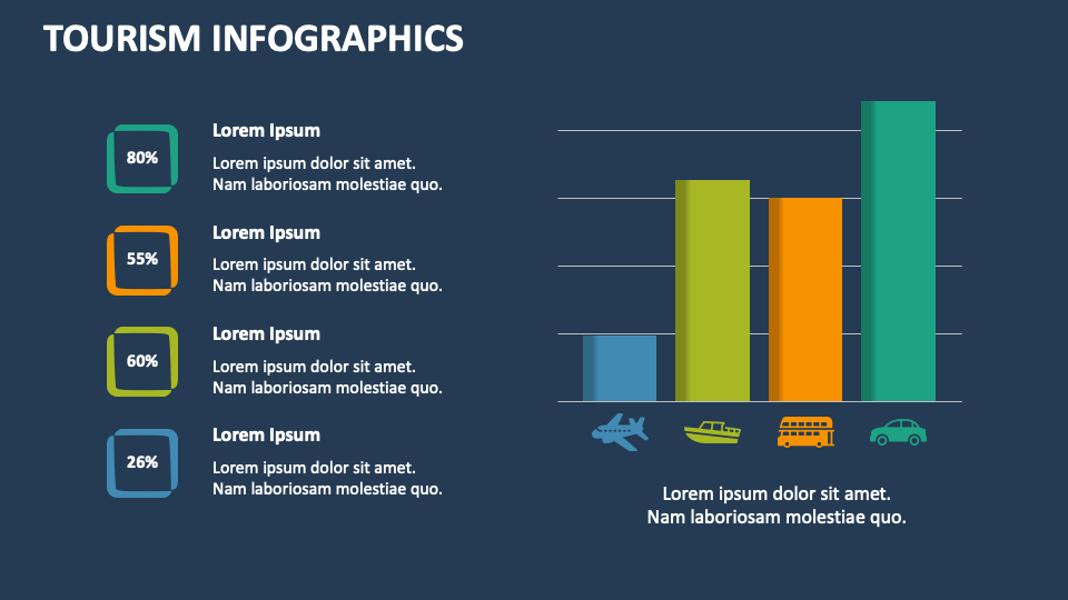Tourism Infographics for Google Slides and PowerPoint - PPT Slides