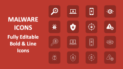 Malware Icons for Google Slides and PowerPoint