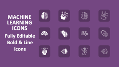 Machine Learning Icons for Google Slides and PowerPoint