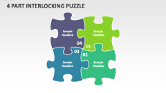 Interlocking Chain Infographics for Google Slides and PowerPoint - PPT ...