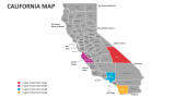California Map for Google Slides and PowerPoint - PPT Slides