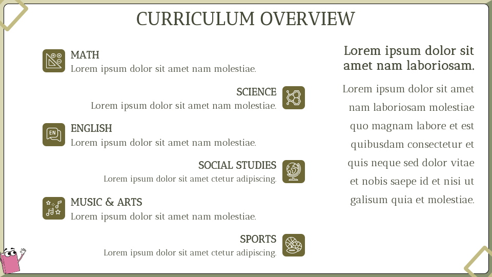 Free - Primary School Presentation Theme for Google Slides and ...