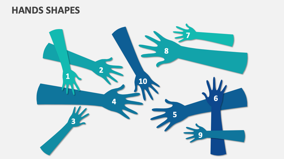 Hands Shapes Template for PowerPoint and Google Slides - PPT Slides