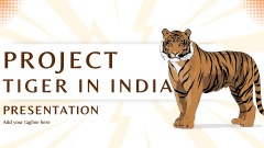 Free Project Tiger in India Presentation Template for Google Slides and ...
